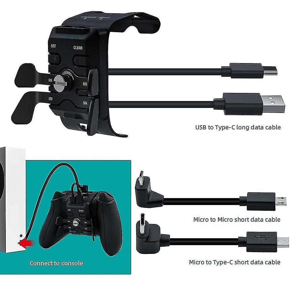 Controller Back Button Attachment Adapter Paddles Trigger For S/x ...