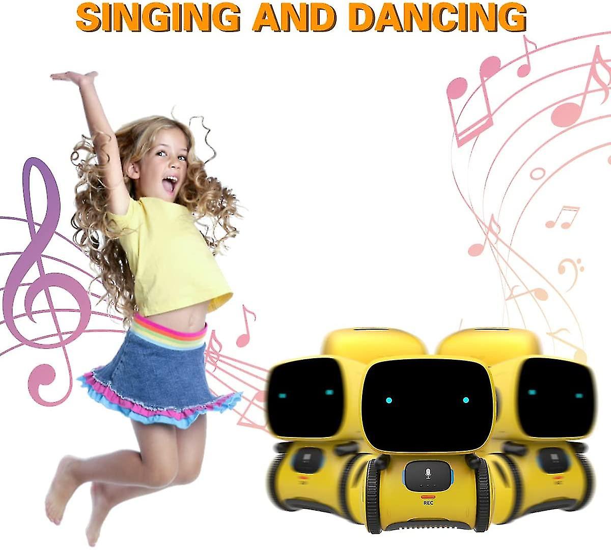 Intelligent Emo Robot, Dance Vocal Control Sensor, Singing Robot, Dance ...