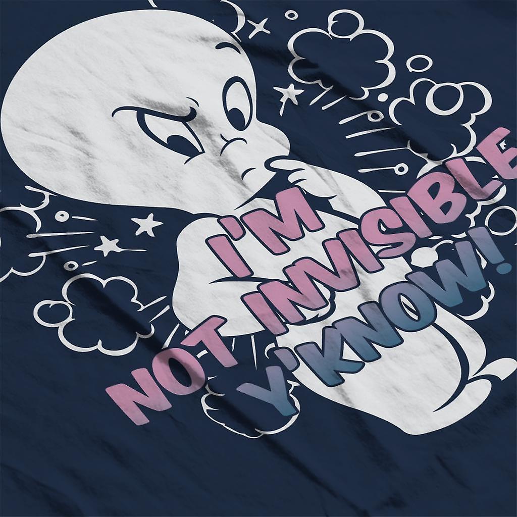 Casper The Friendly Ghost Cross I'm Not Invisible Y-apos;Know Women ...