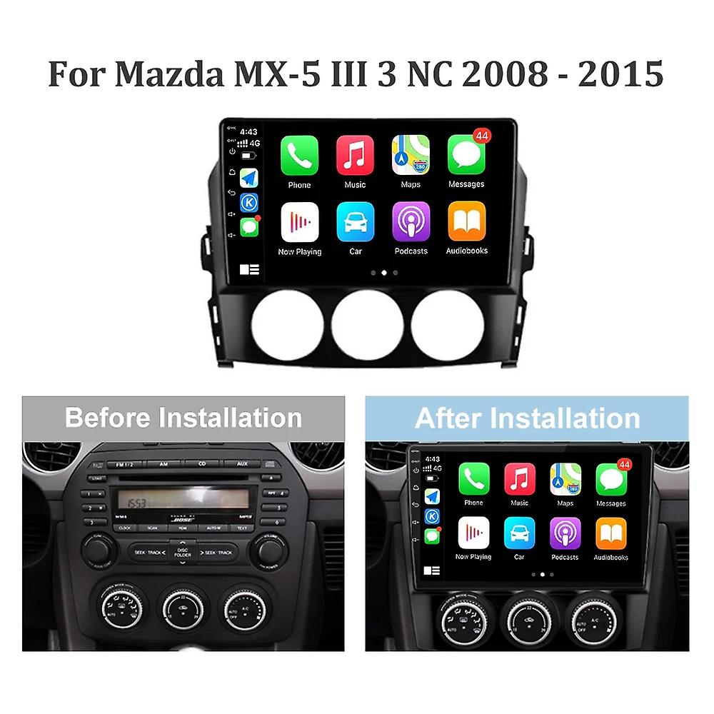 Android Car Radio Carplay Player For Mazda MX-5 MX5 III 3 NC Miata 2005 ...