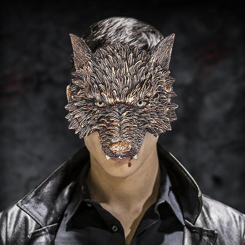 Halloween Anime Werewolf Masks Animal Wolf Realistic Cosplay Latex ...