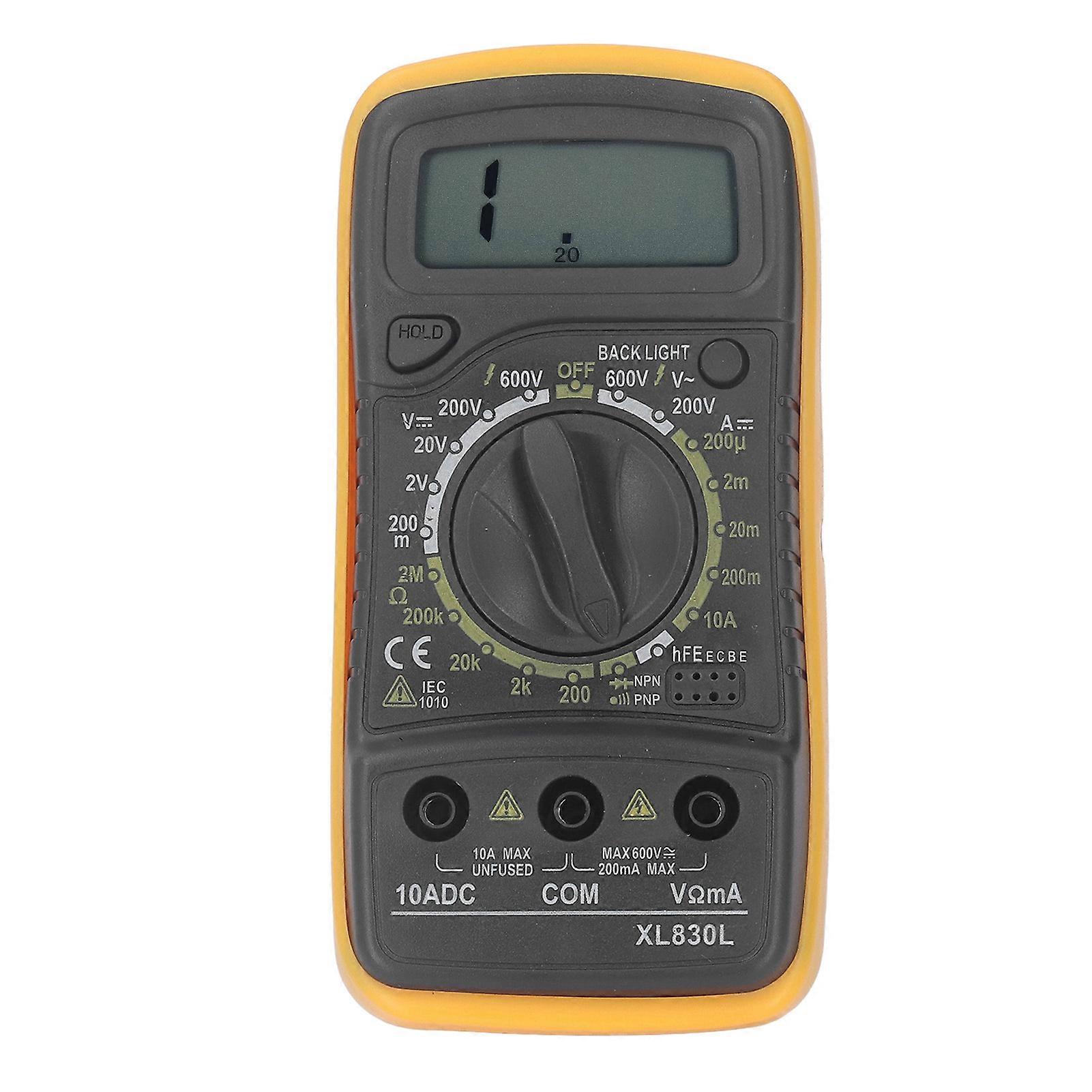Digital Multimeter High Accuracy Multifunctional Resistance Current ...