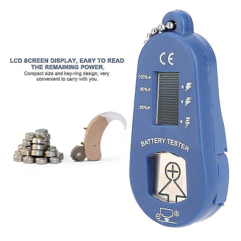 Measuring Device, Plastic Pocket Hearing Aid Battery Tester, For Power ...
