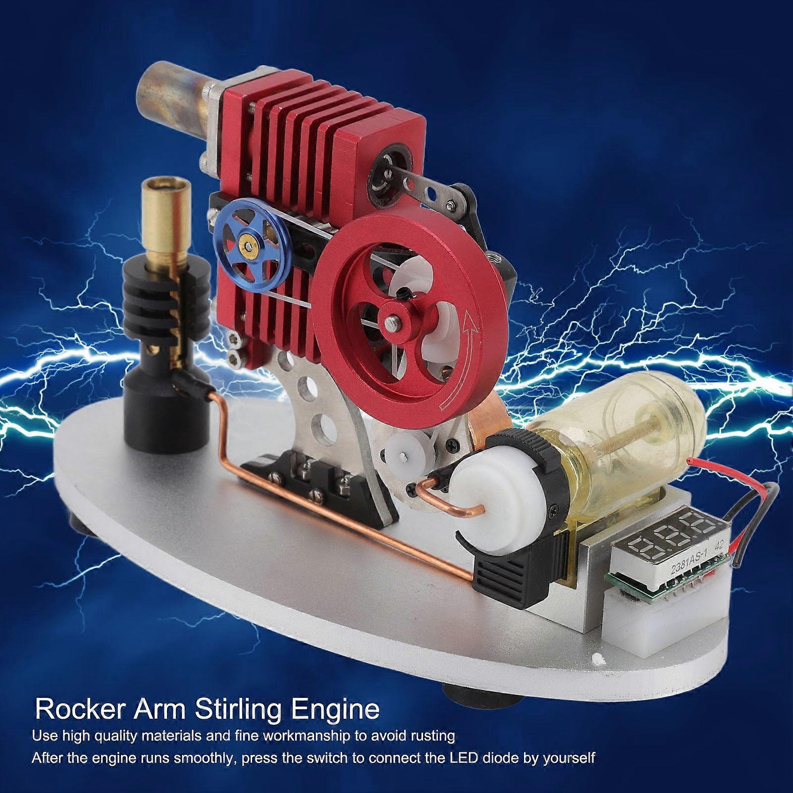 Rocker Arm Stirling Engine Generator Model for Scientific Experiment ...