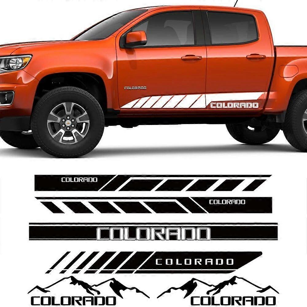 Pickup Body Side Sticker For Chevrolet Colorado Z71 Graphics Truck Hood ...