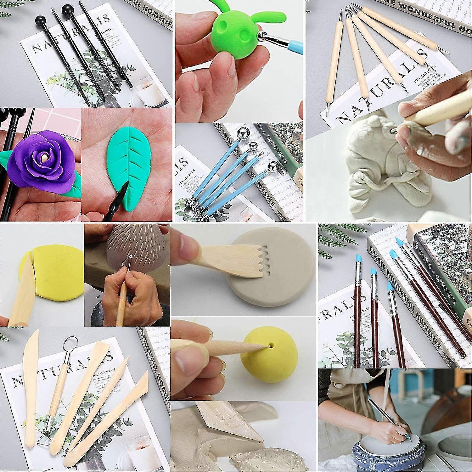 Set Of 25 Sculpting Tools Clay Sculpting Tool Sculpting Tools With ...