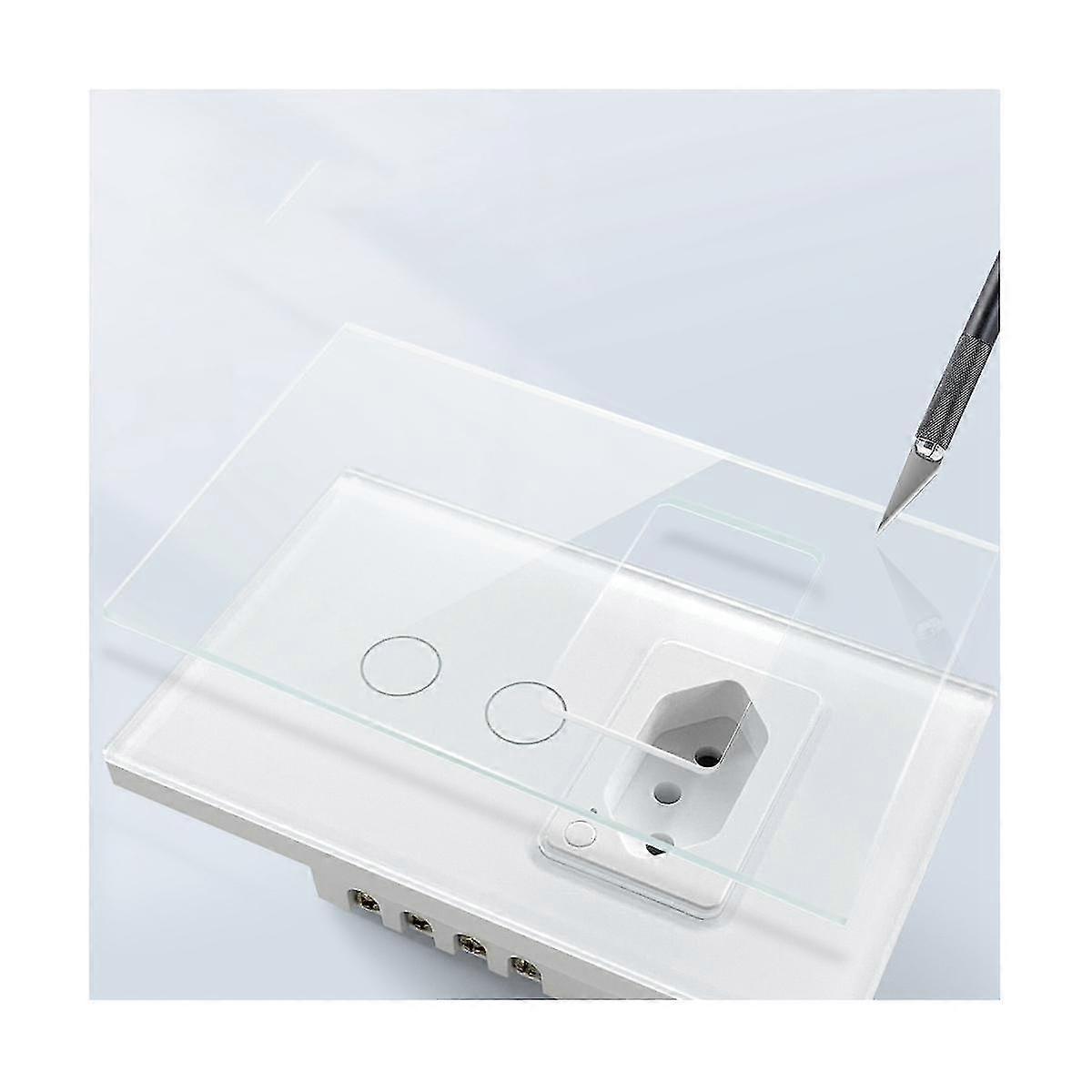 Tuya Brazil Wifi Smart Switch With Socket, Touch-sensor Interruptor ...