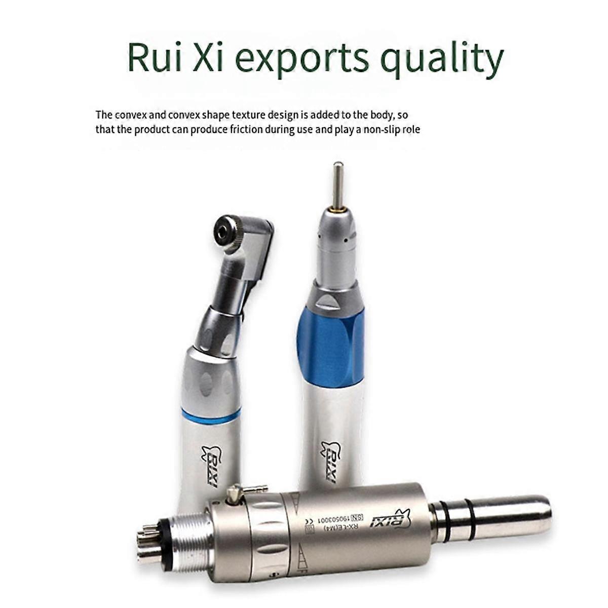RIXI Dental Fiber Optic Angle Straight Low Speed Handpiece Inner ...