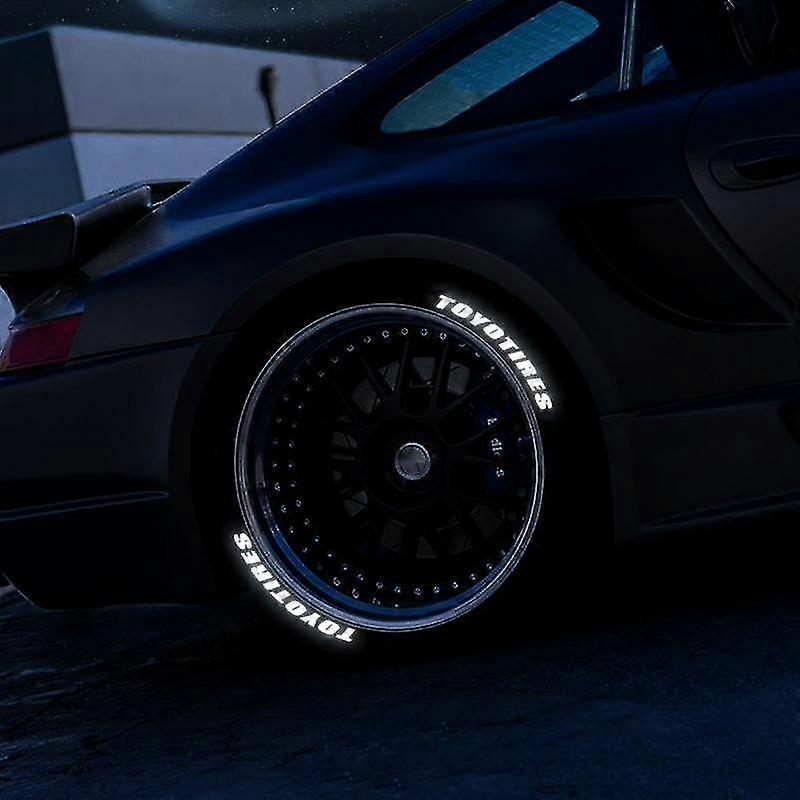 Tire Lettering Kit Reflective 3d Tire Lettering Stickers Diy Permanent ...