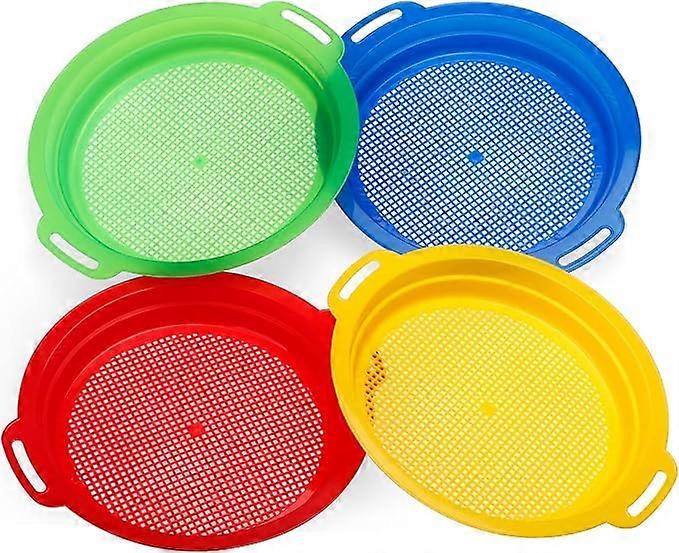 25*22*3.5CMSand Sifter Sieves for Kids Beach Sand Toys, Toddler Heavy ...