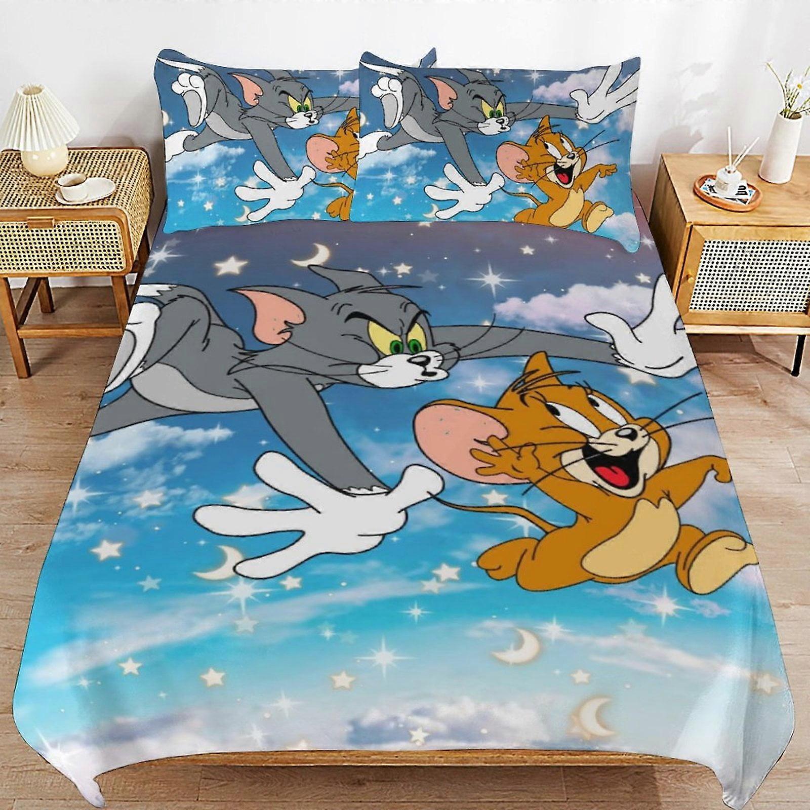 Bedding set NK664 Tom And Jerry Cartoon Bedding Sets Ultra Soft Skin ...