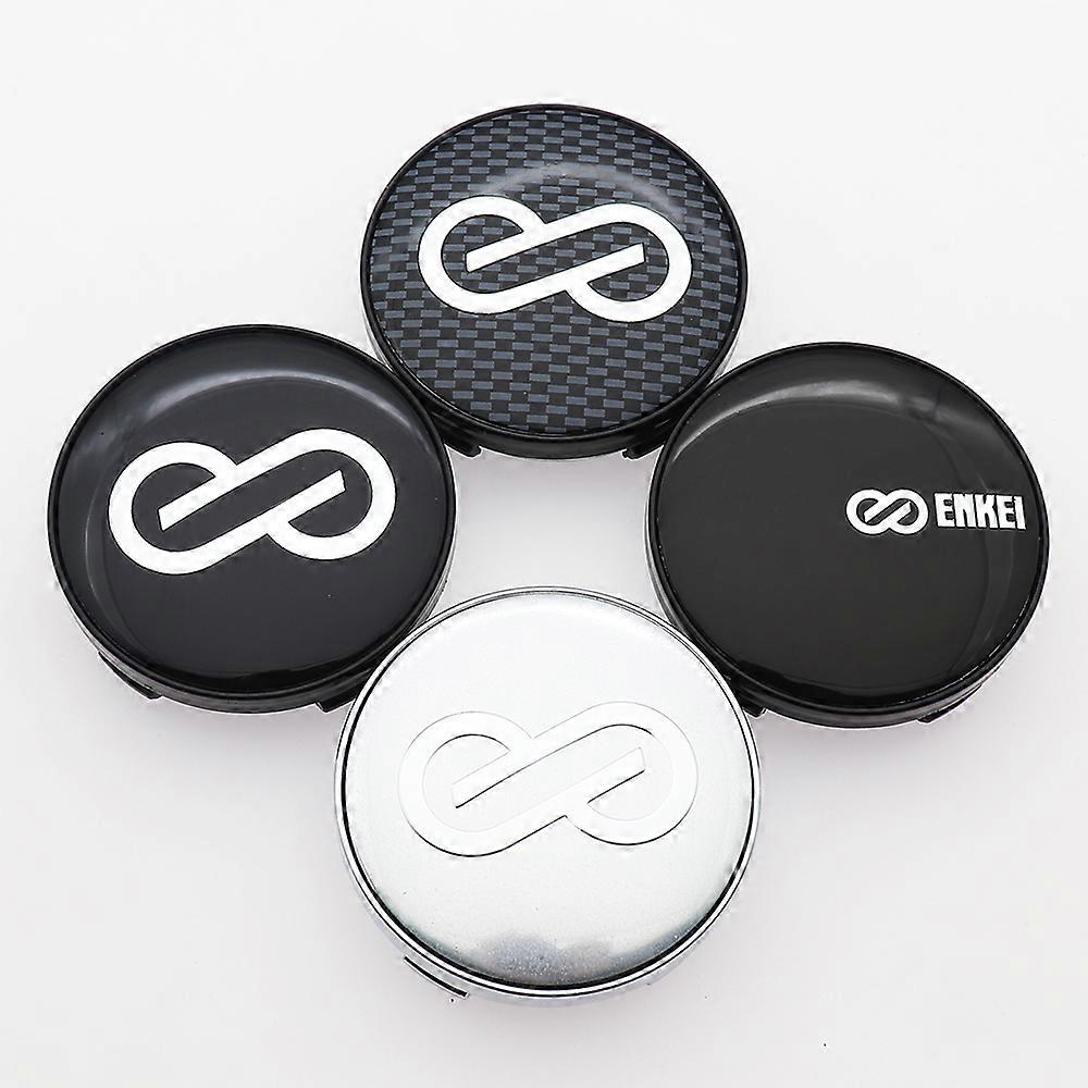4pcs 56mm 60mm ENKEI Logo Car Wheel Center Hub Cap Rim Refit Badge ...