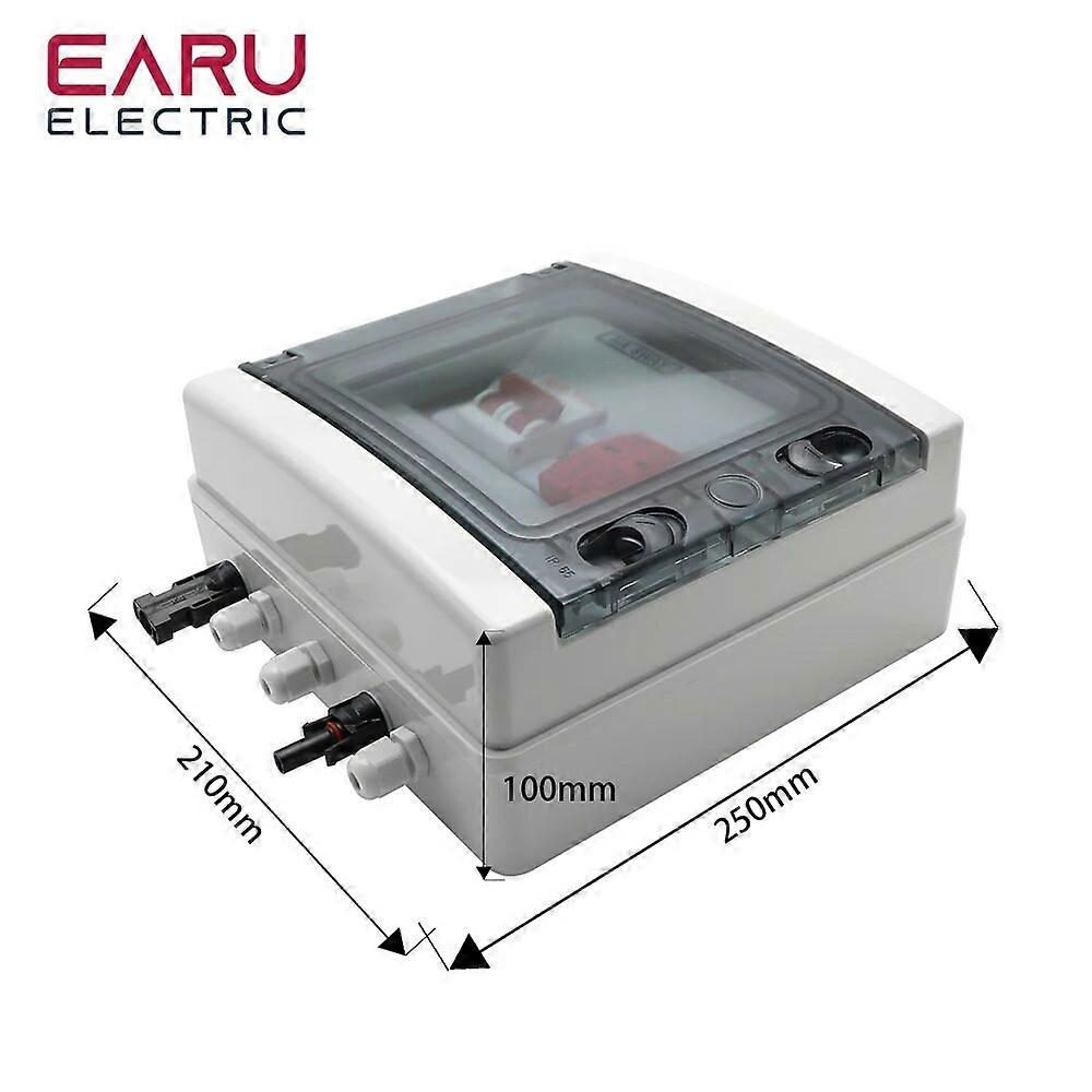 500V 1 Input 1 Output Solar photovoltaic PV Combiner Box With Lightning ...