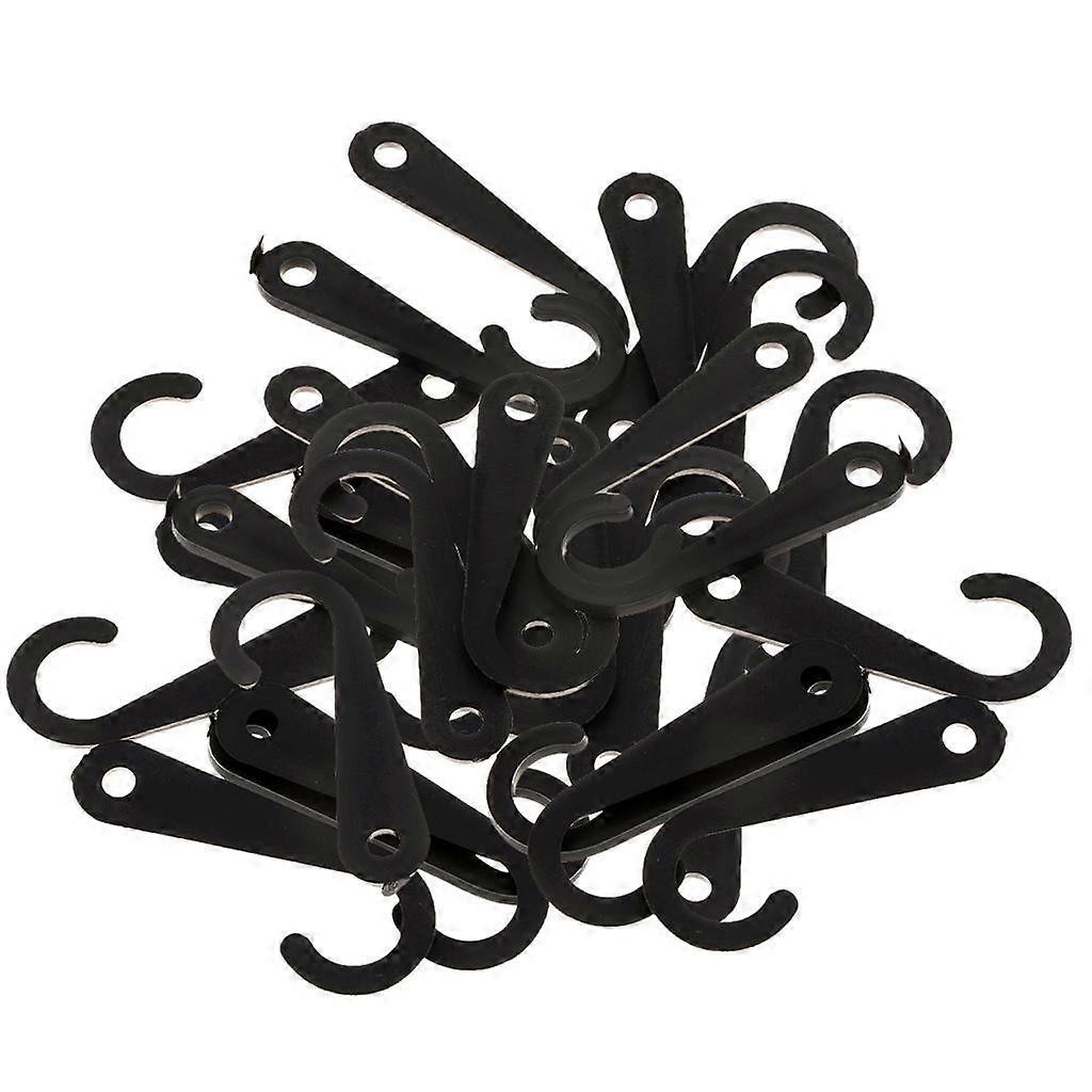3x50pcs Plastic J Hooks Fasteners Socks T-Shirt Clothing Display Hanger ...