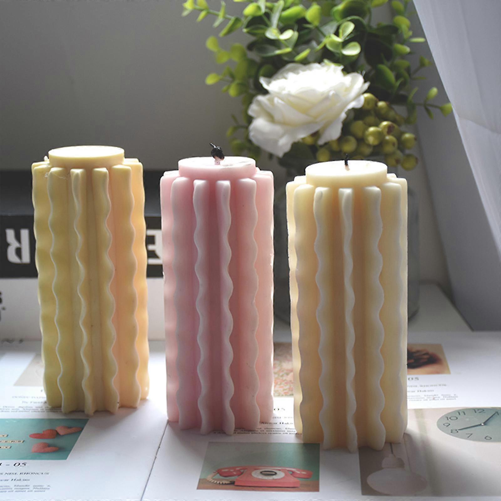 3d Wavy Spiral Silicone Clear Mold Wax Melt Polymer Aromatherapy Making | Fruugo UK