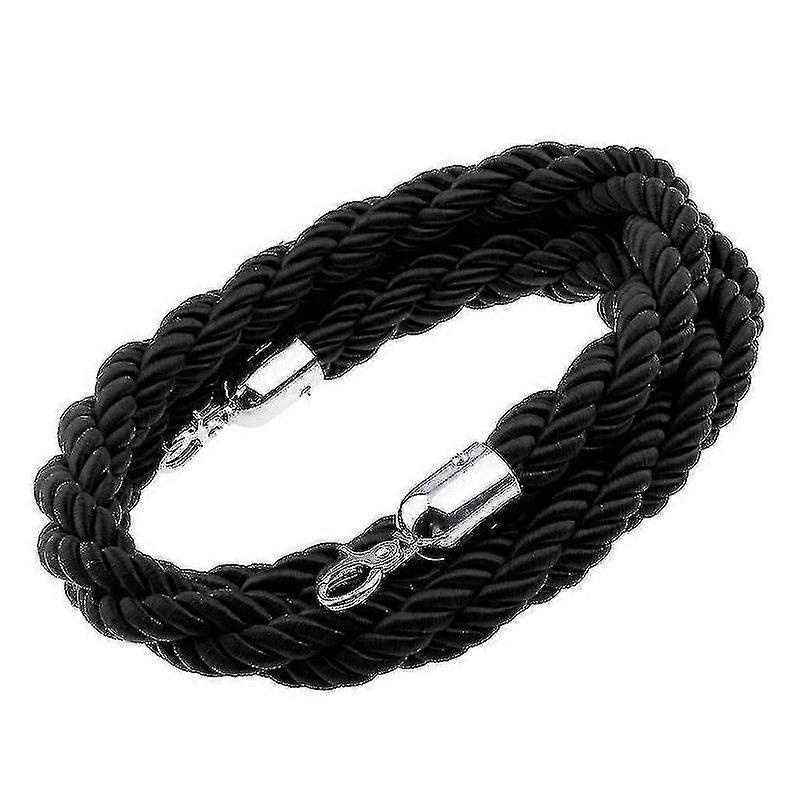 Barrier Rope Crowd Control Stanchion Queue Twisted Rope With Hooks ...