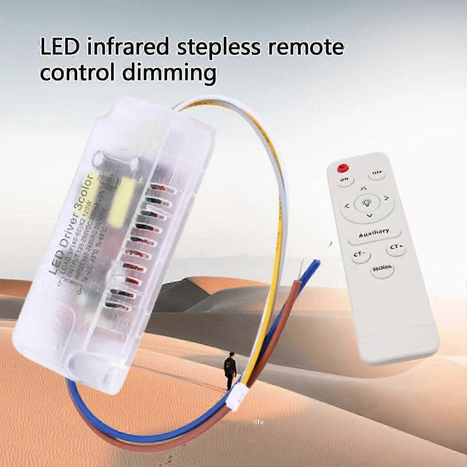 Infrared Remote Control Ceiling Light Power Supply Intelligent LED ...