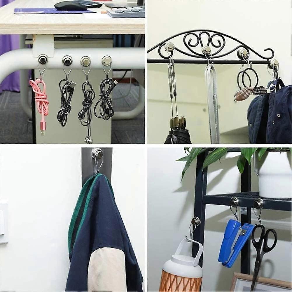 Powerful Magnetic Hooks For Wide Application, Easy Assemble And Space ...