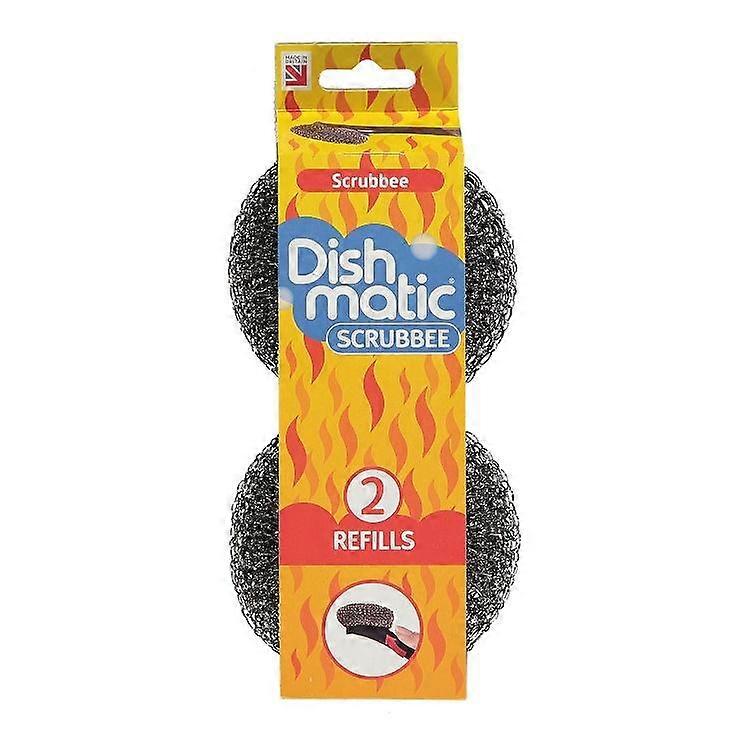 Dishmatic Scrubbee Stainless Steel Scourer Refill | Fruugo UK
