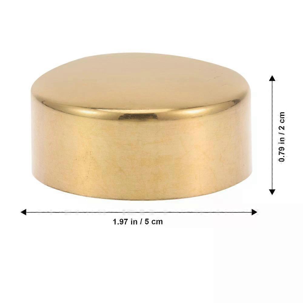 Stainless Steel End Caps, 2pcs 50mm for Handrail Easy Installation ...