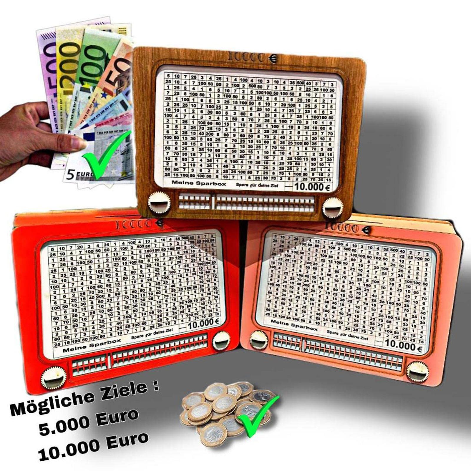 Promotion 2023 New Wooden piggy bank,Money Box with Counter Wooden ...