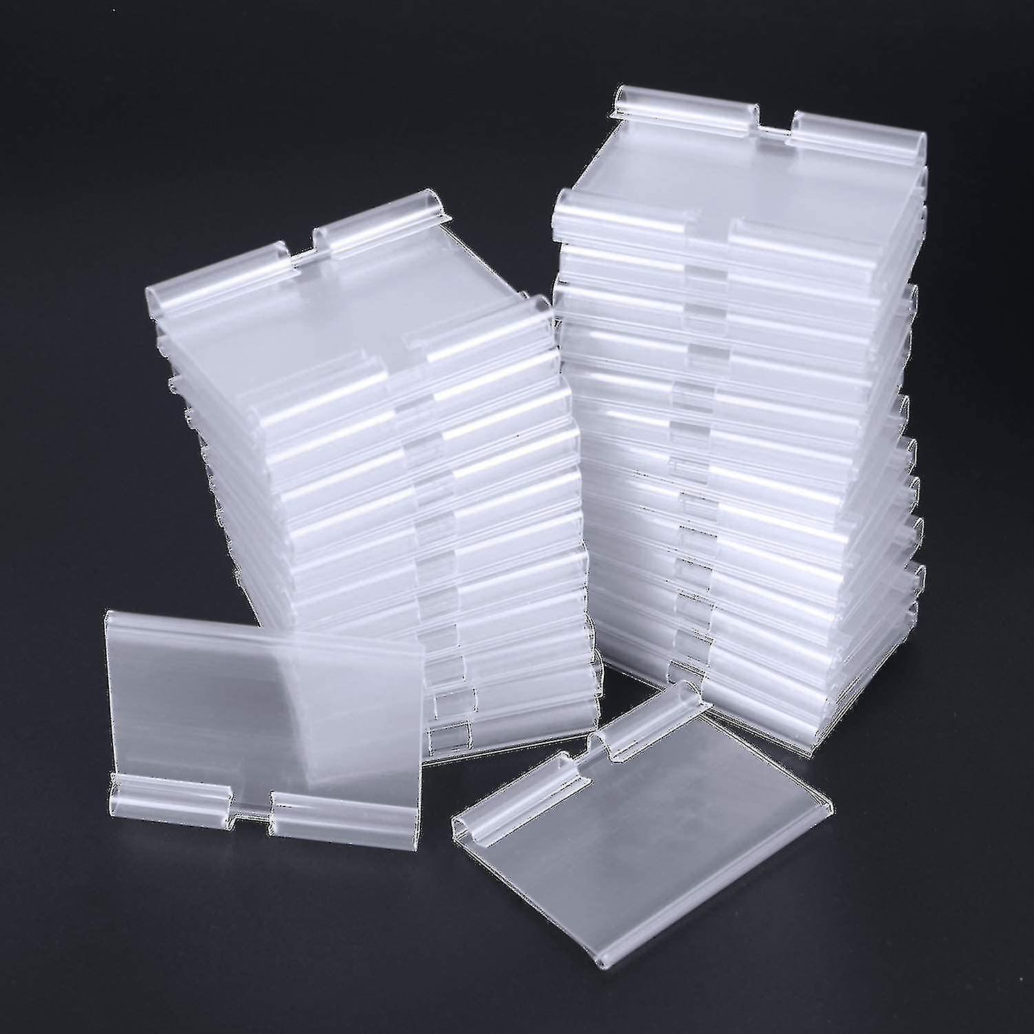 Clear Plastic Label Holders For Wire Shelf Retail Price Label, Basket ...
