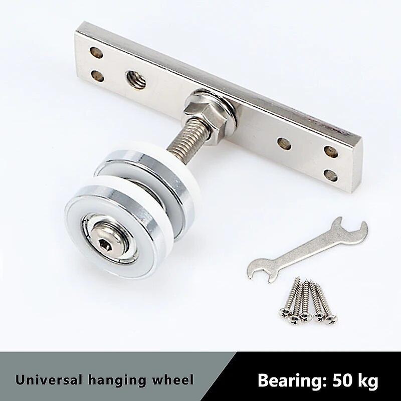 Universal Hanging Wheel Folding Door Hanging Wheel Hanging Rail Track ...