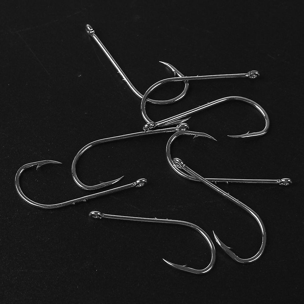 100pcs Double-barbed Fishing Hook Fishhook | Fruugo UK