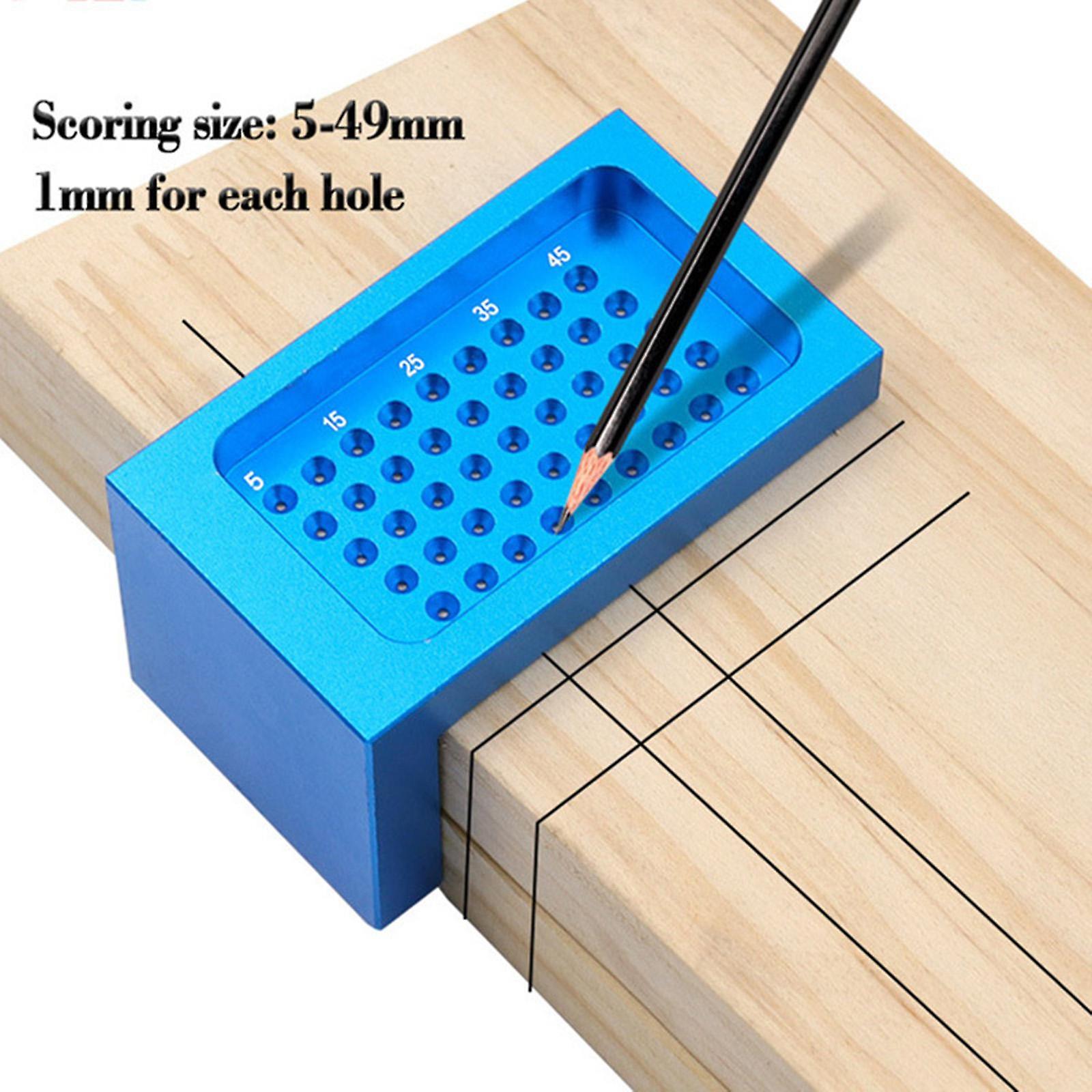 Woodworking Scriber T Square Ruler T Shaped Ruler Positioning Scribing ...