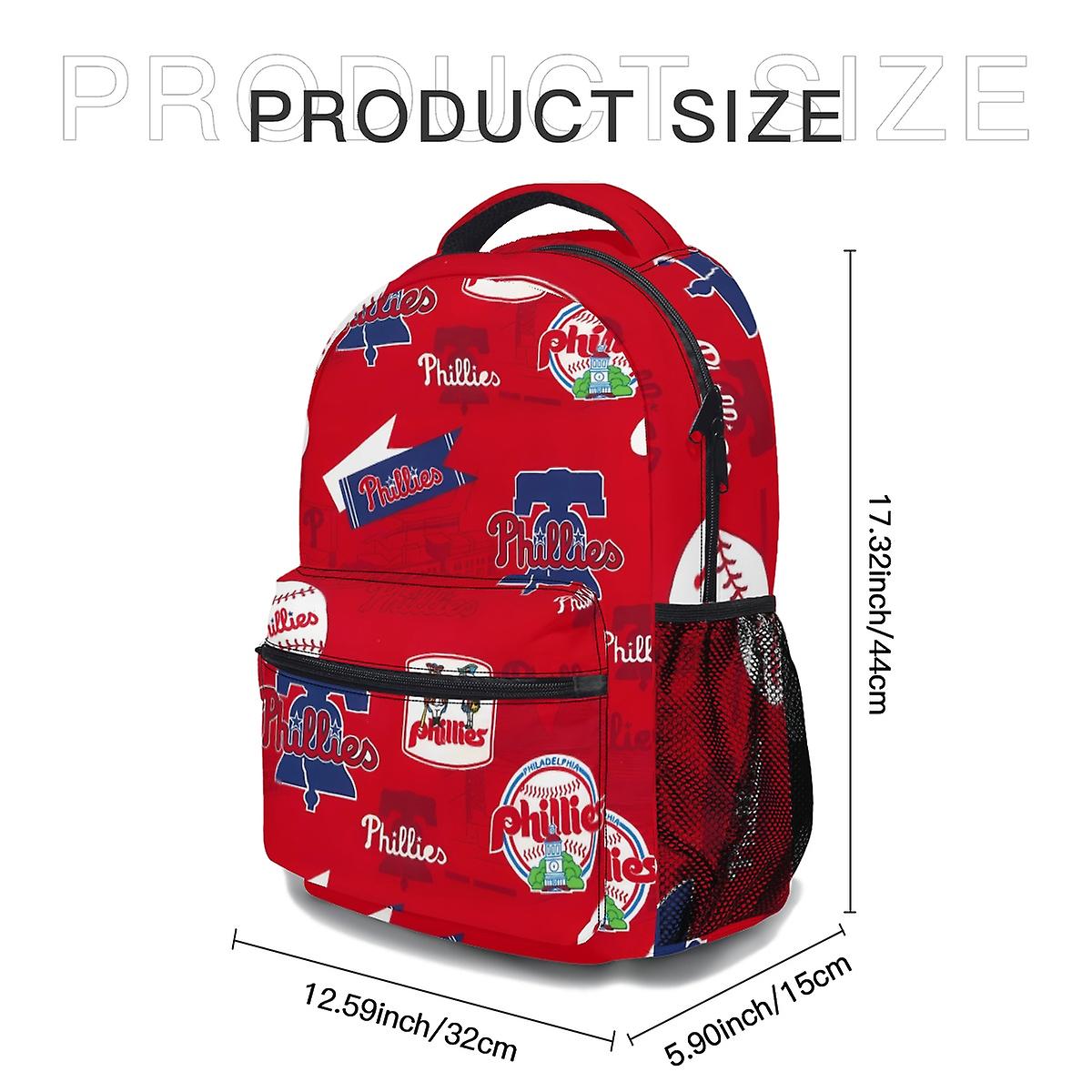 MLB Baseball Team Logo Backpack with Lunch Box Pencil Case, 37 inch ...
