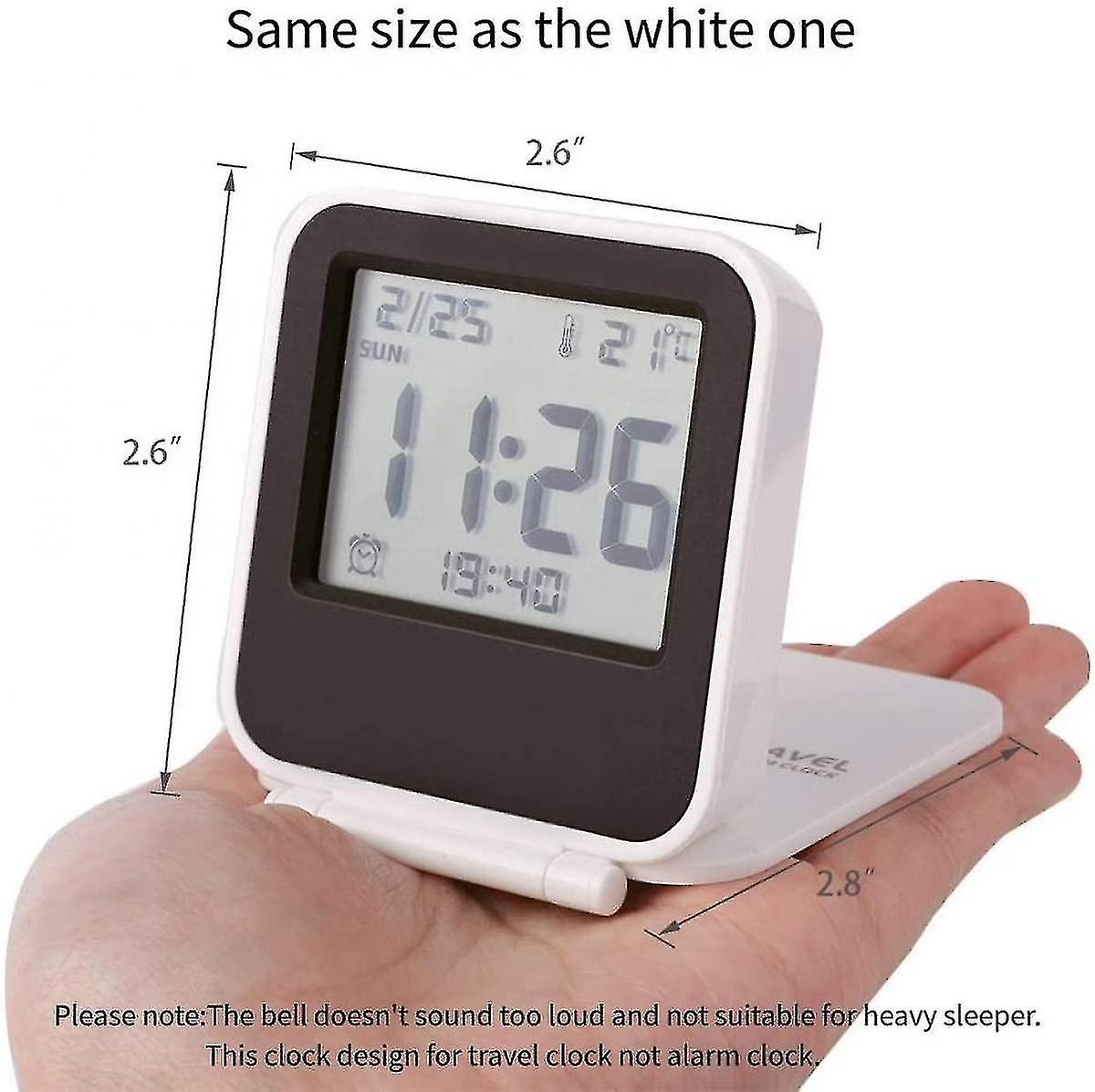 Mini Small Digital Travel Alarm Clocks With Lcd Night Light Travel ...