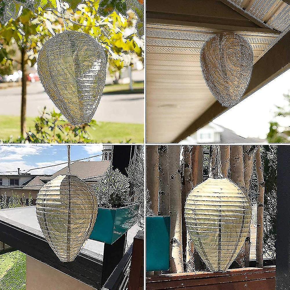 4-pack Wasp Nest Decoy Wasp Deterrent For Wasps Hornets | Fruugo UK