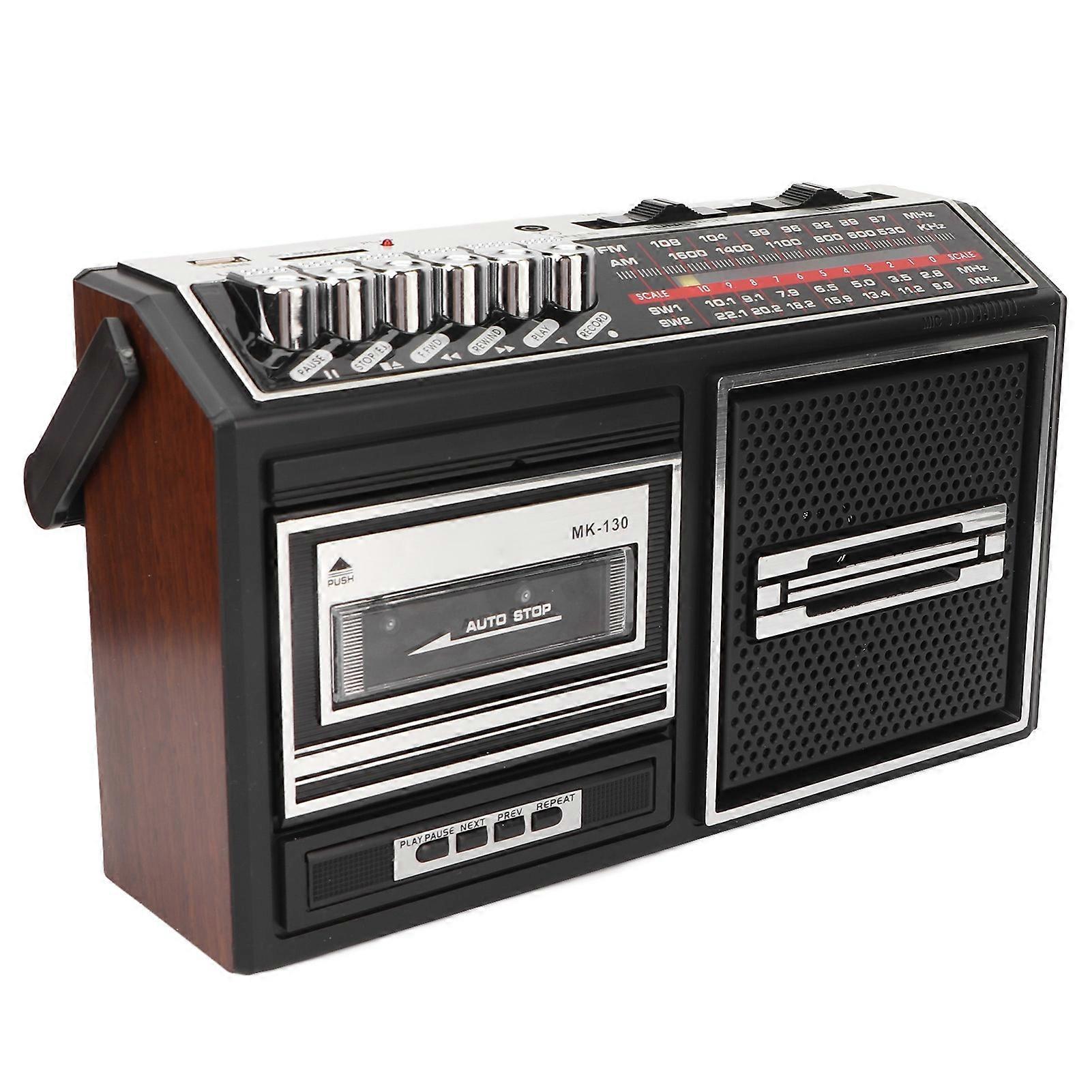 Cassette Player Recorder Full Band Noiseless Plug in Card AM FM ...