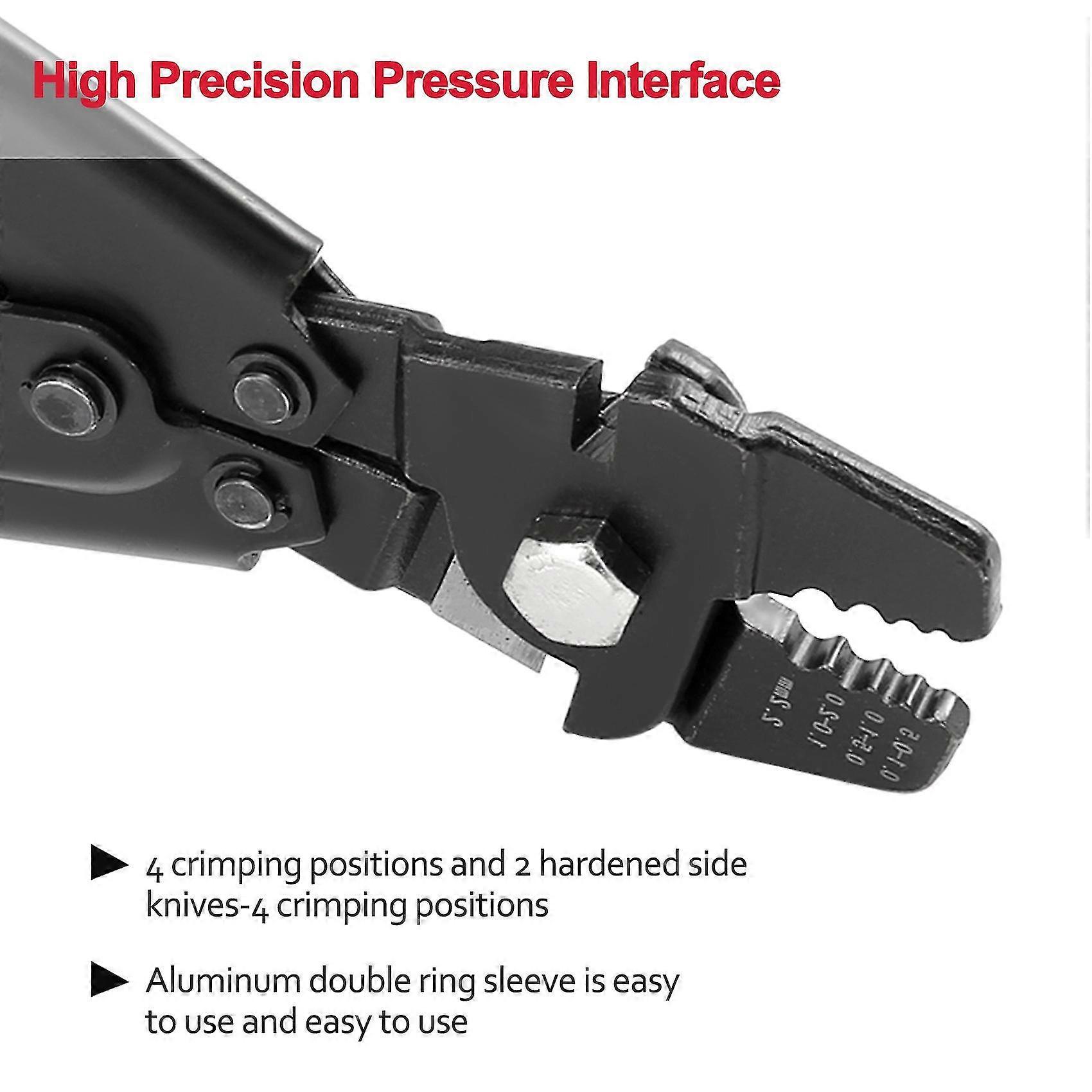 Wire Rope Crimping Tool Wire Rope Swager Crimpers Fishing Plier With ...