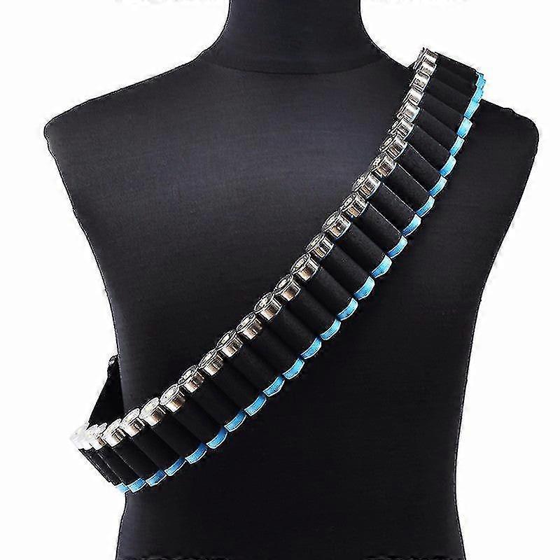 Tactical fighter 27 shell belt bandolier gun calibre 12 holder shotgun ...