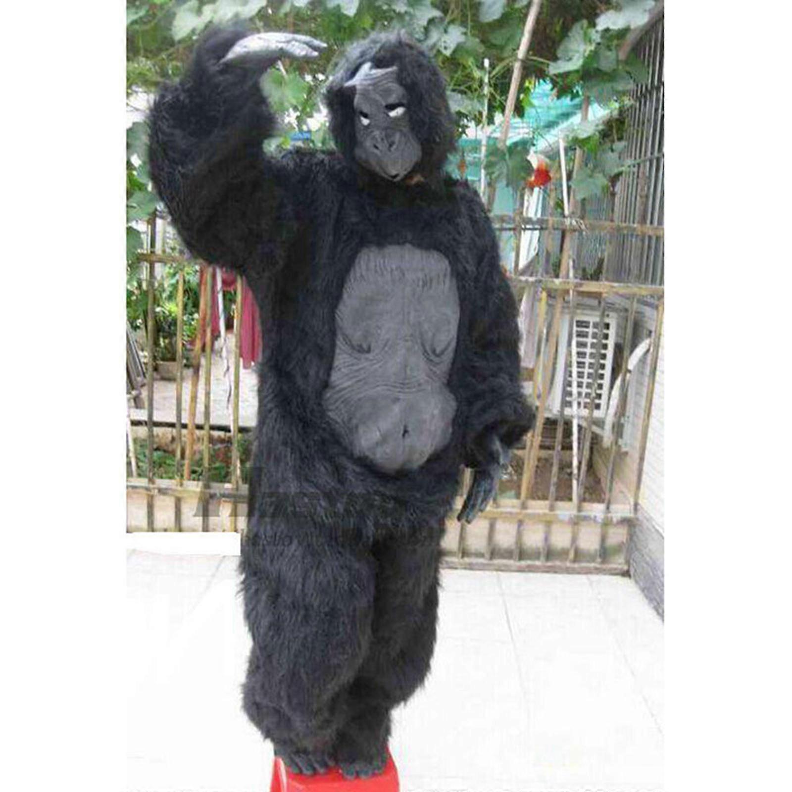 Chimpanzee Costume Halloween for Adults for Roles Play Fancy Dress ...