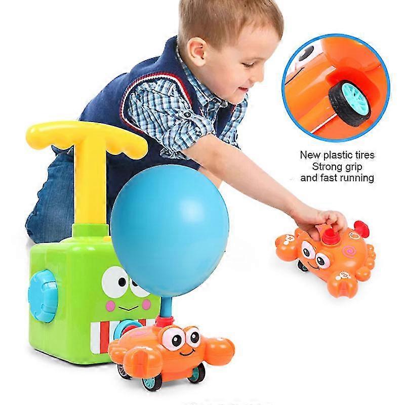 Power Balloon Car Toy For Kids Balloon Powered Car Children Science Toy ...