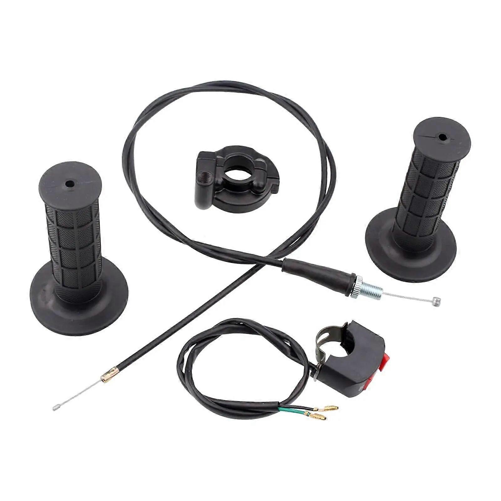 Throttle Accelerator Handle and Cable Kit with Kill On Off Switch for ...