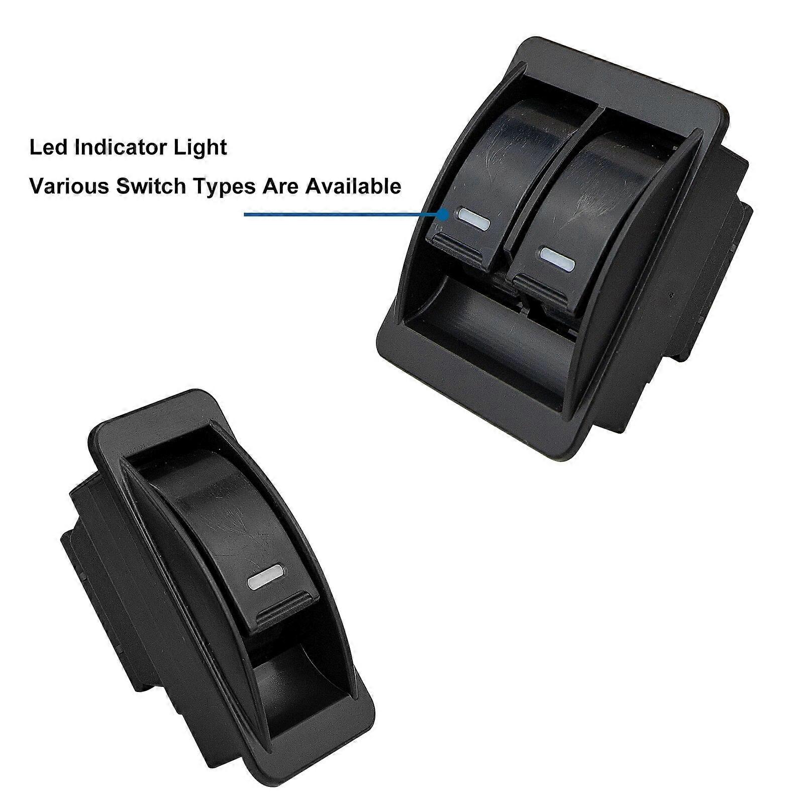 Universal 12V 12A Auto Car Power Window Switch Lift Regulator Kit with ...