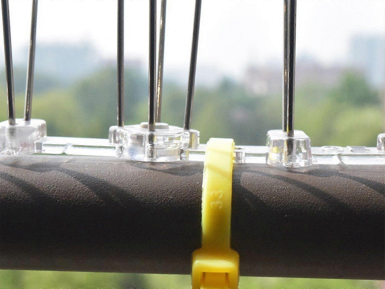 24Pcs Stainless Steel Bird Repellent Spike Repeller for Verandas Roof ...