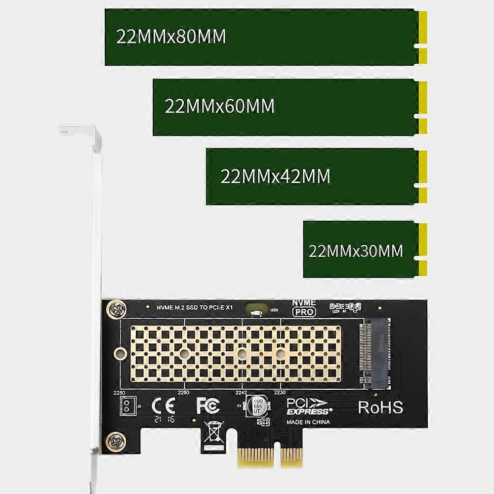 M2 NVME Riser Card M2 NVME to Pcie X1 Riser Card M2 Solid State Drive ...