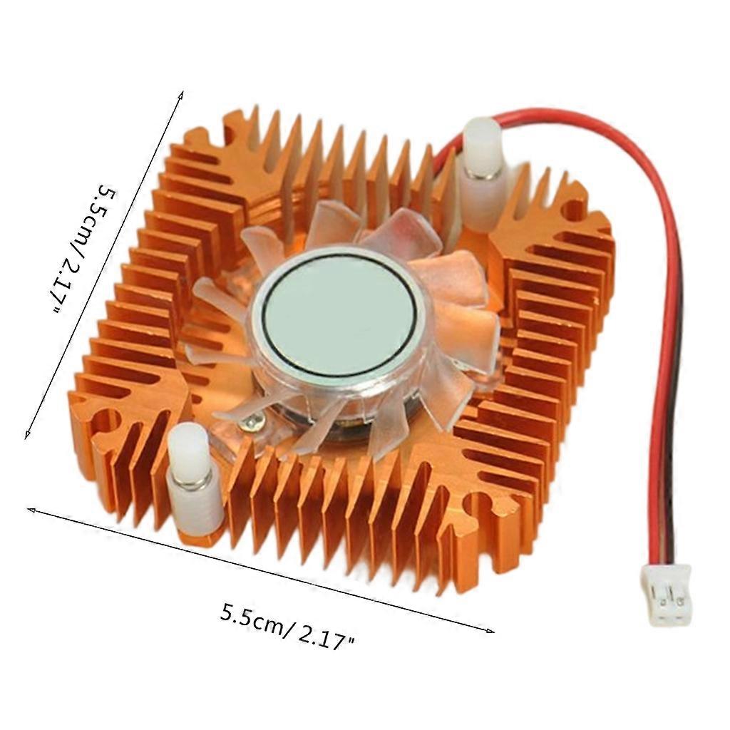 High Cooling Efficiency Heatsink Cooling Fan DIY for Electronic ...