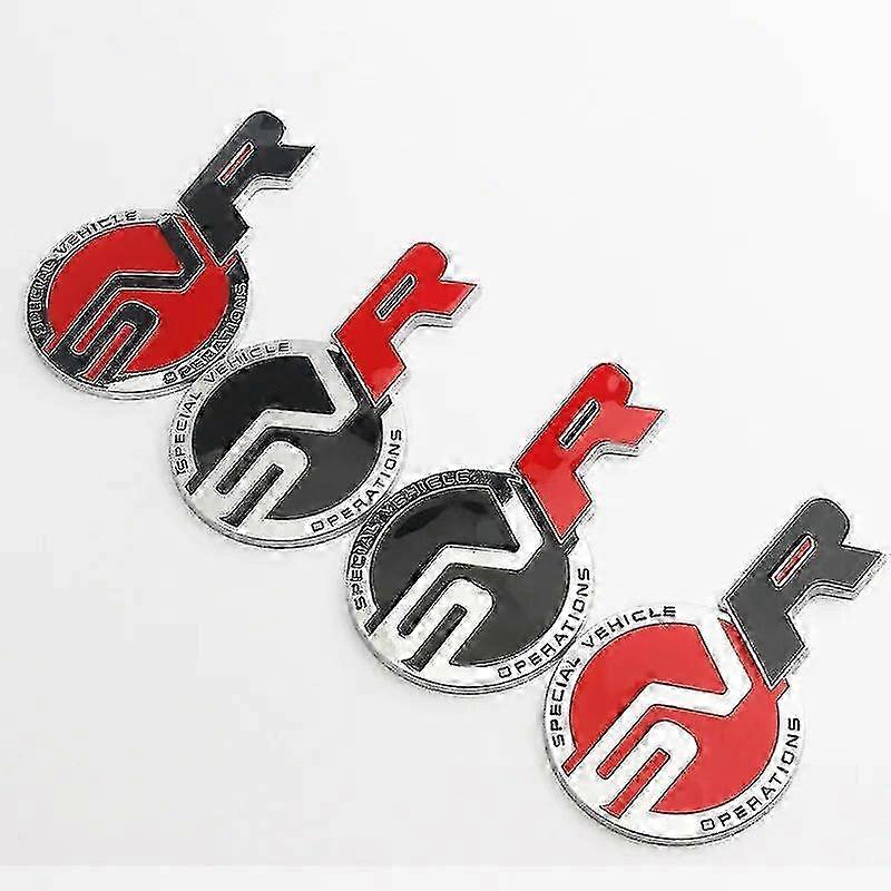 3d Metal Svr Logo Letters Car Rear Trunk Fender Emblem Badge Decal For ...