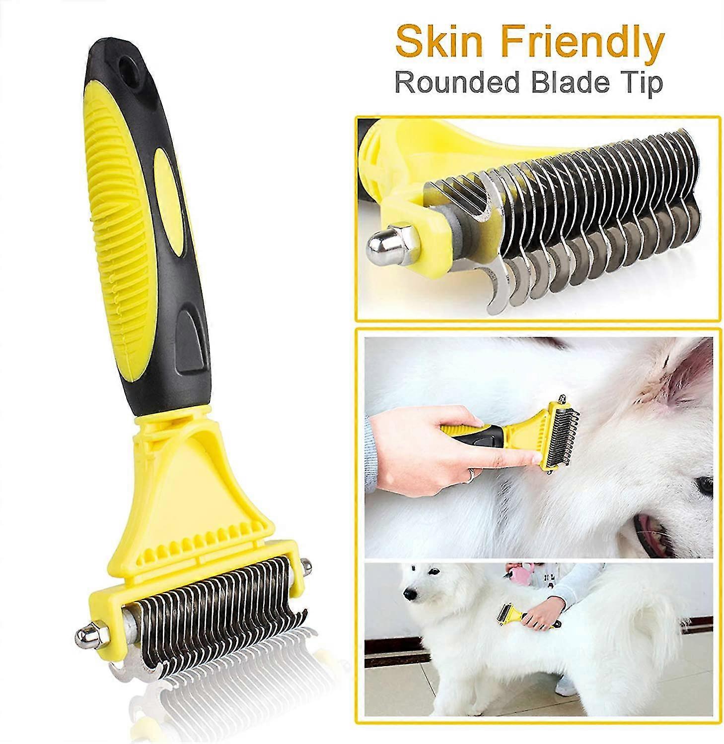 Morpilot Dog Brush Cat Brush, Professional Dog Detangling Comb And Long ...