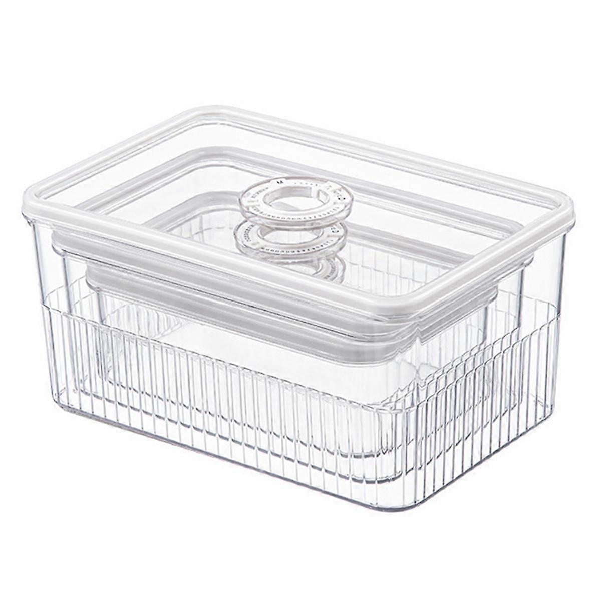 Regular Fresh-Keeping Refrigerator Storage Box Vegetable and Fruit Food ...