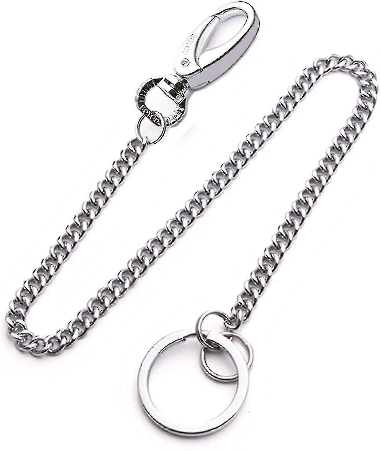 Key Chain, 38cm Long Heavy Duty Key Ring With Belt Clip For Men&women ...