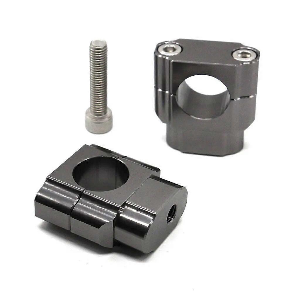 CNC Motorcykel Styre Fat Bar Risers Mount Clamp Adapter 7/8 "- 1 1/8 ...