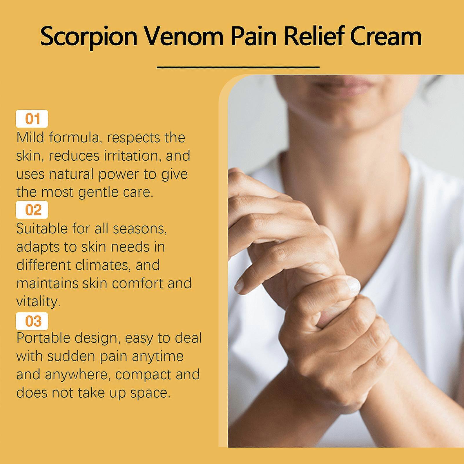Scorpion Venom Joint Relief Cream, Scorpion Venom Pain Cream,Bone ...