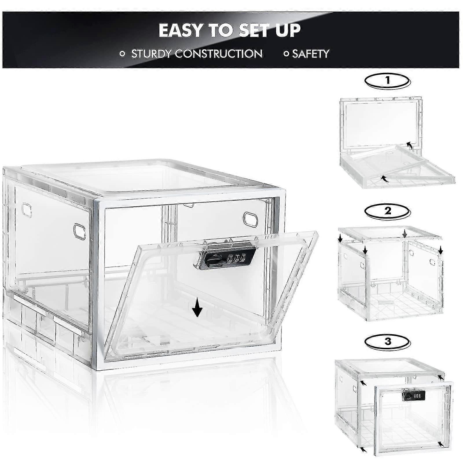 Lockable Box Lockable Storage Box With Lock Medicine Lock Box For ...
