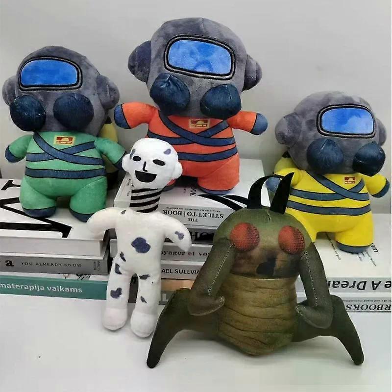 Gaibosi Lethal Company Plush Toys Coil Head Masked Stuffed Figure ...